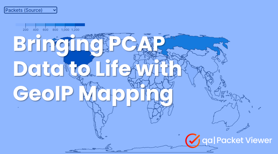 Bringing PCAP Data to Life with GeoIP Mapping | qa | cafe