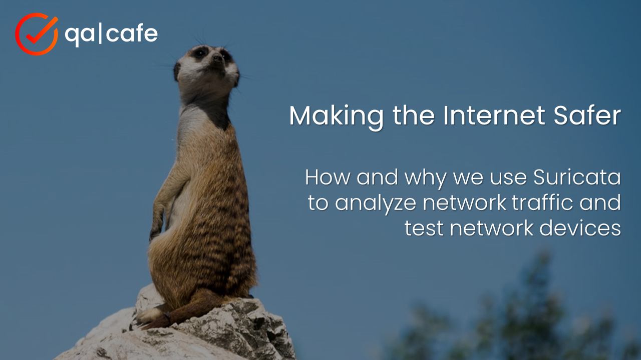 Making the Internet Safer: How and Why We Use Suricata to Analyze ...
